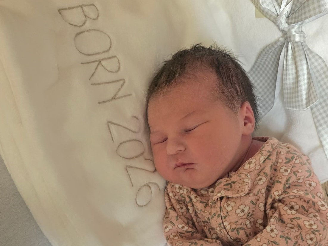 Flaget Memorial Hospital’s First Birth of 2026 | CommonSpirit Health