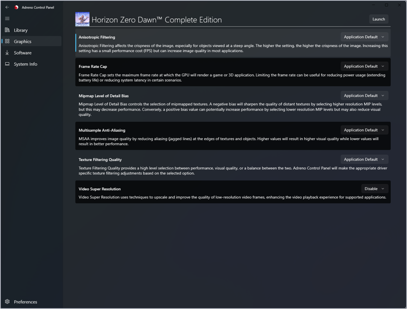Introducing Adreno Control Panel for Devices with Snapdragon X