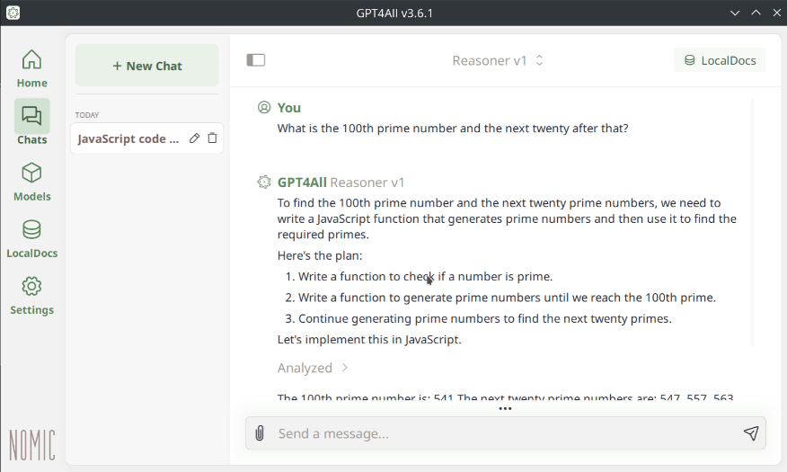 Nomic GPT4ALL: Fast, Local AI Inference on Snapdragon X