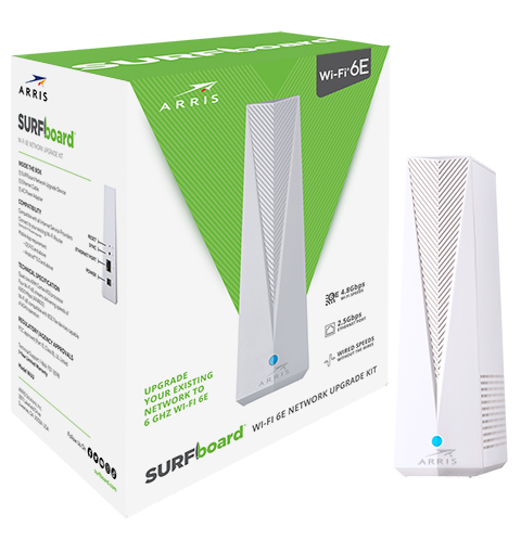 ARRIS SURFboard Wi-Fi 6E Network Upgrade Adapter with Qualcomm ...