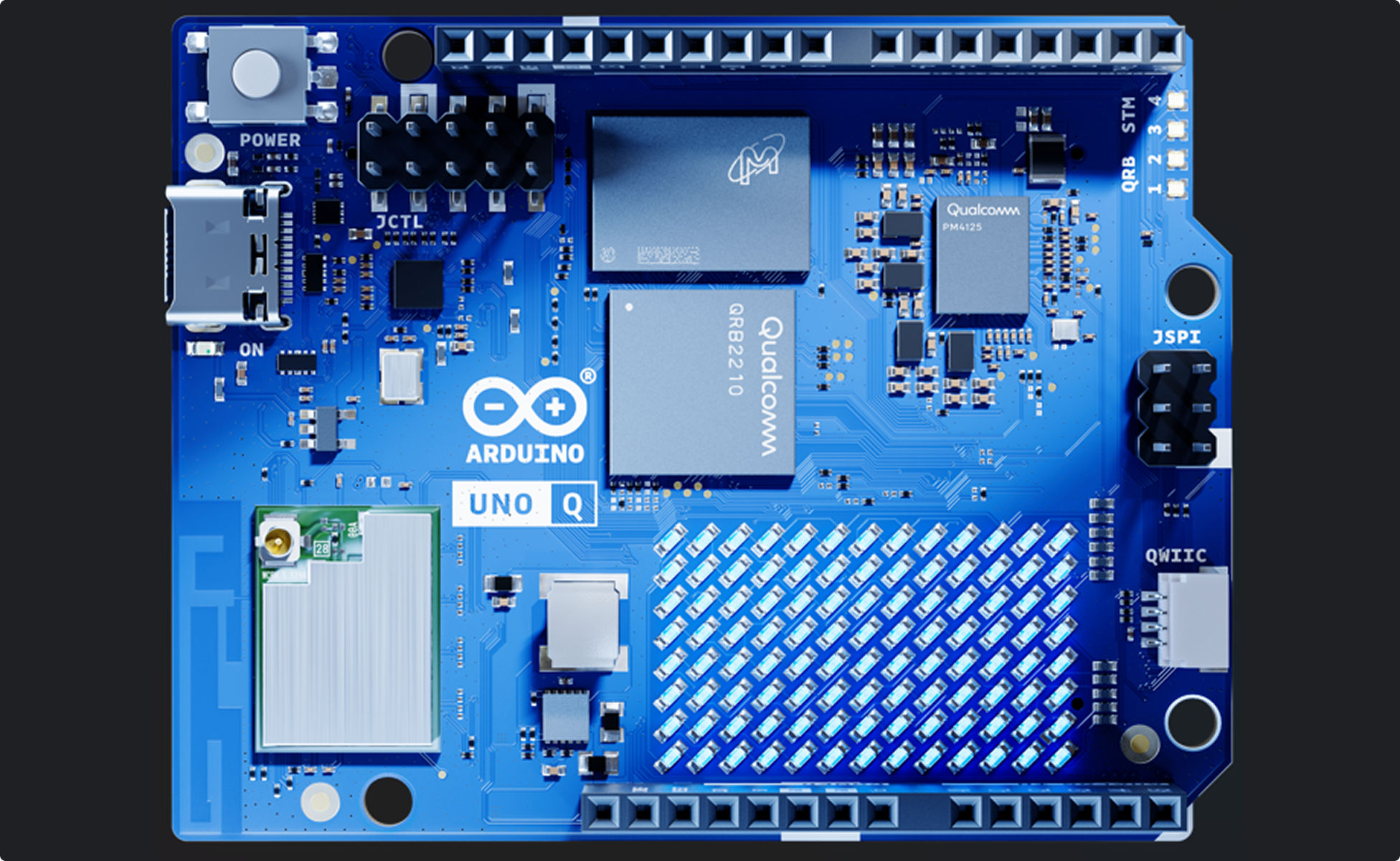 Arduino UNO Q powered by the Qualcomm Dragonwing