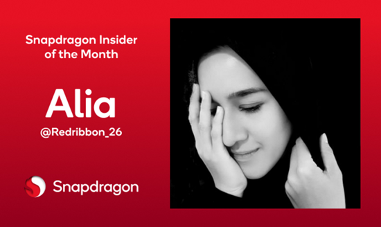 Meet Alia — the March Snapdragon Insider of the Month