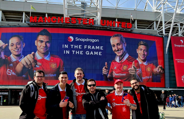 Snapdragon Insiders go behind-the-scenes with Manchester United
