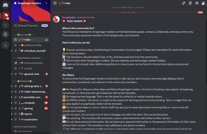 Step-by-step guide to the Snapdragon Insiders Discord: connect, share ...