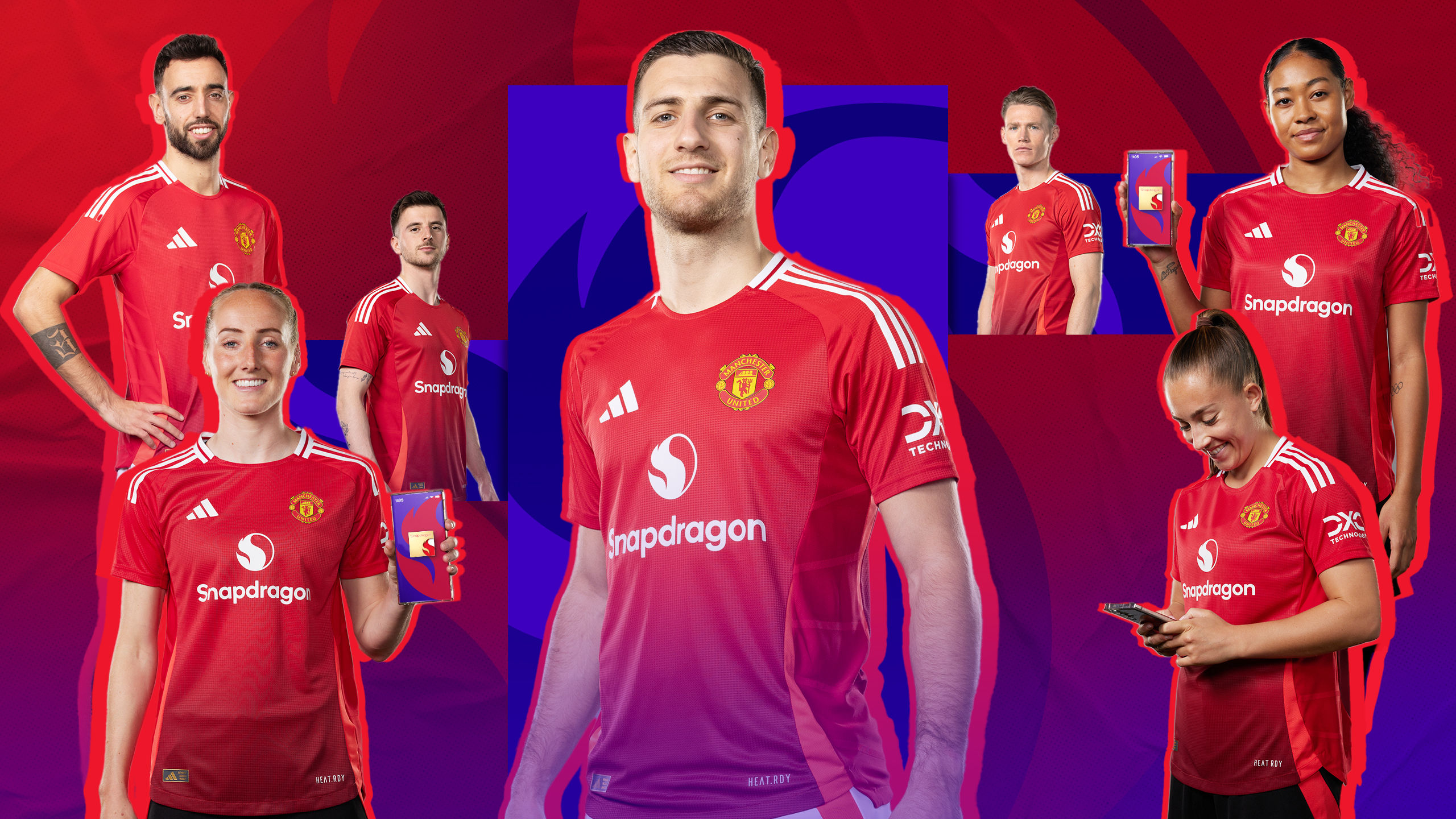 Snapdragon Unveiled on Manchester United Kits | Qualcomm