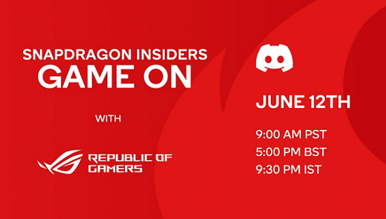 Snapdragon Insiders Game On: Join our Discord Meetup Featuring ASUS