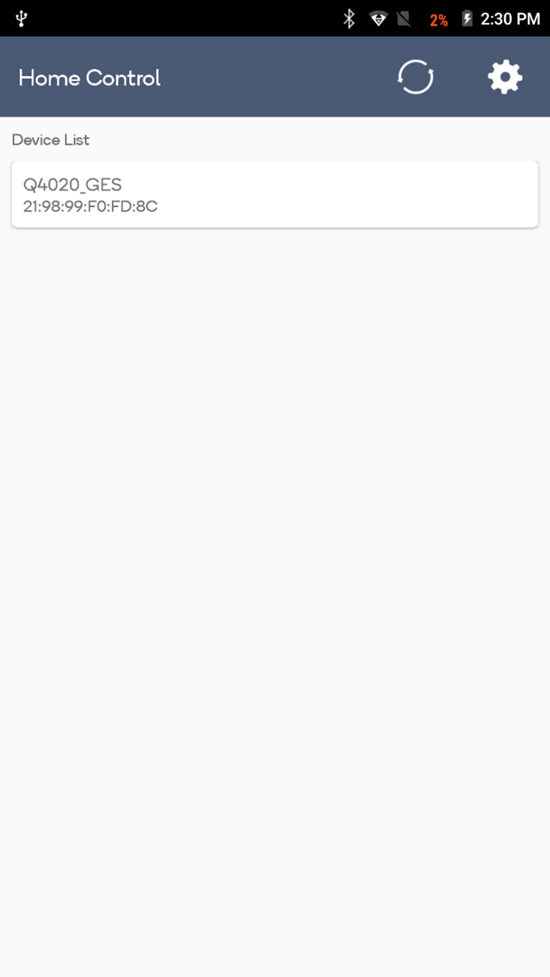 QCA402x Home Control App