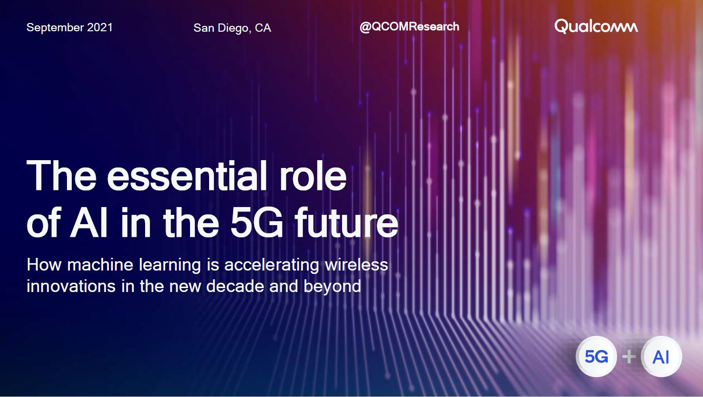 What’s the role of artificial intelligence in the future of 5G and beyond?