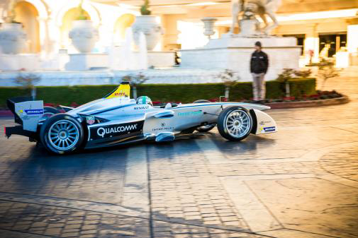 Formula E Car Makes its Public Debut in Sin City [VIDEO] | Qualcomm