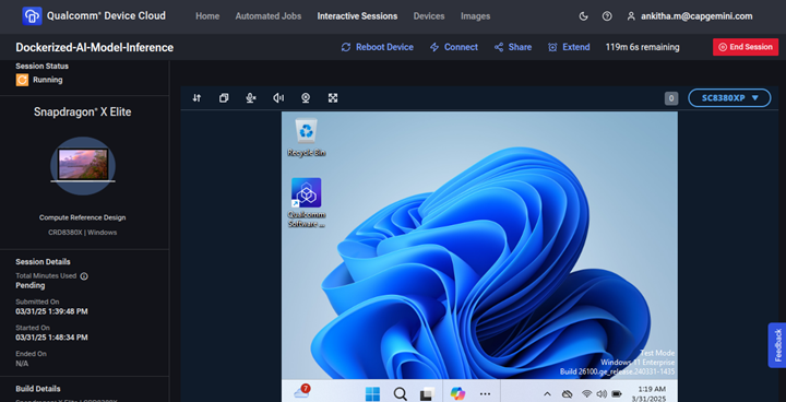 Ollama with Windows on Snapdragon (WoS)