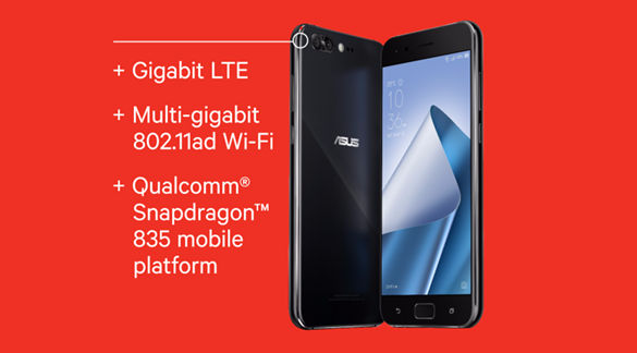 New ASUS ZenFone 4 Pro is first with Gigabit LTE and multi-gigabit 802 ...