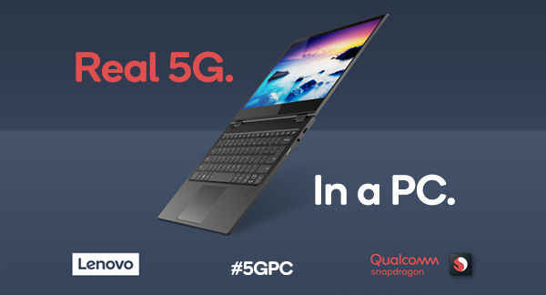Qualcomm and Lenovo unveil world’s first 5G PC powered by Snapdragon
