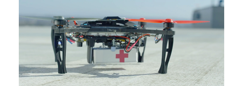 Cellular connected drones to provide aid in mission critical services ...