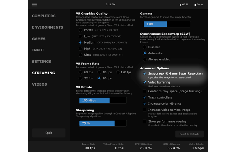 Using Super Resolution to Boost Resolution in Virtual Reality