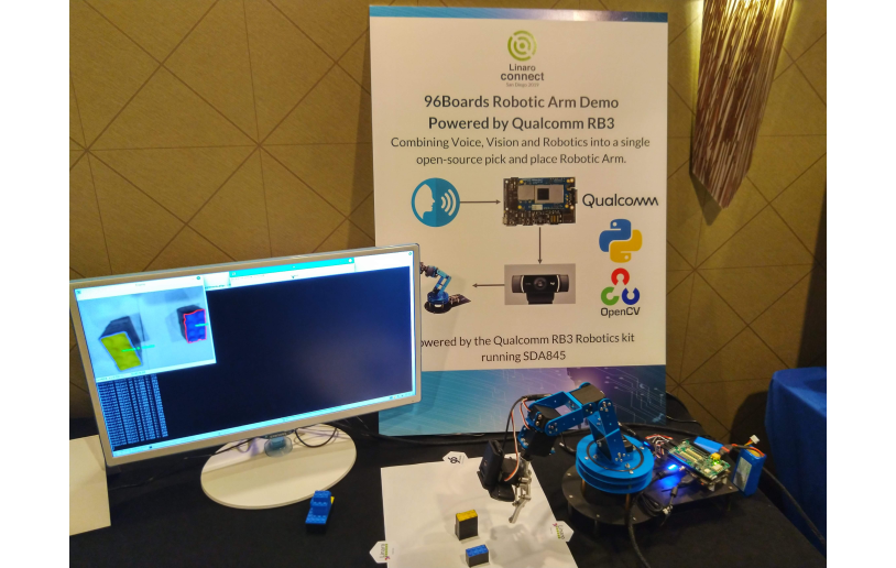 Build a seeing, hearing robotic arm with the Qualcomm Robotics RB3 ...