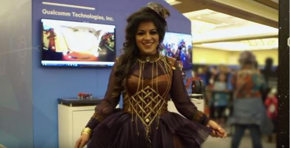 How powerful is your imagination? World premiere of the Robot Dress ...