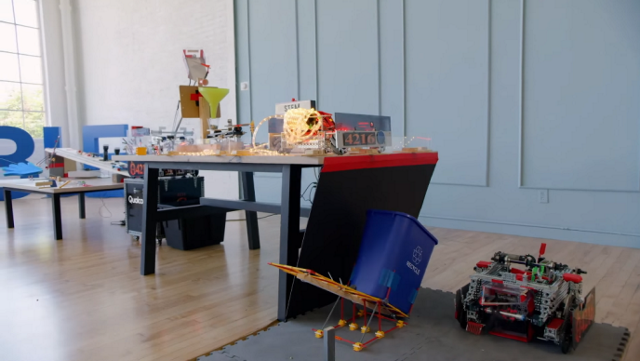 Developers: A handful of FIRST students, hundreds of dominoes, and our ...