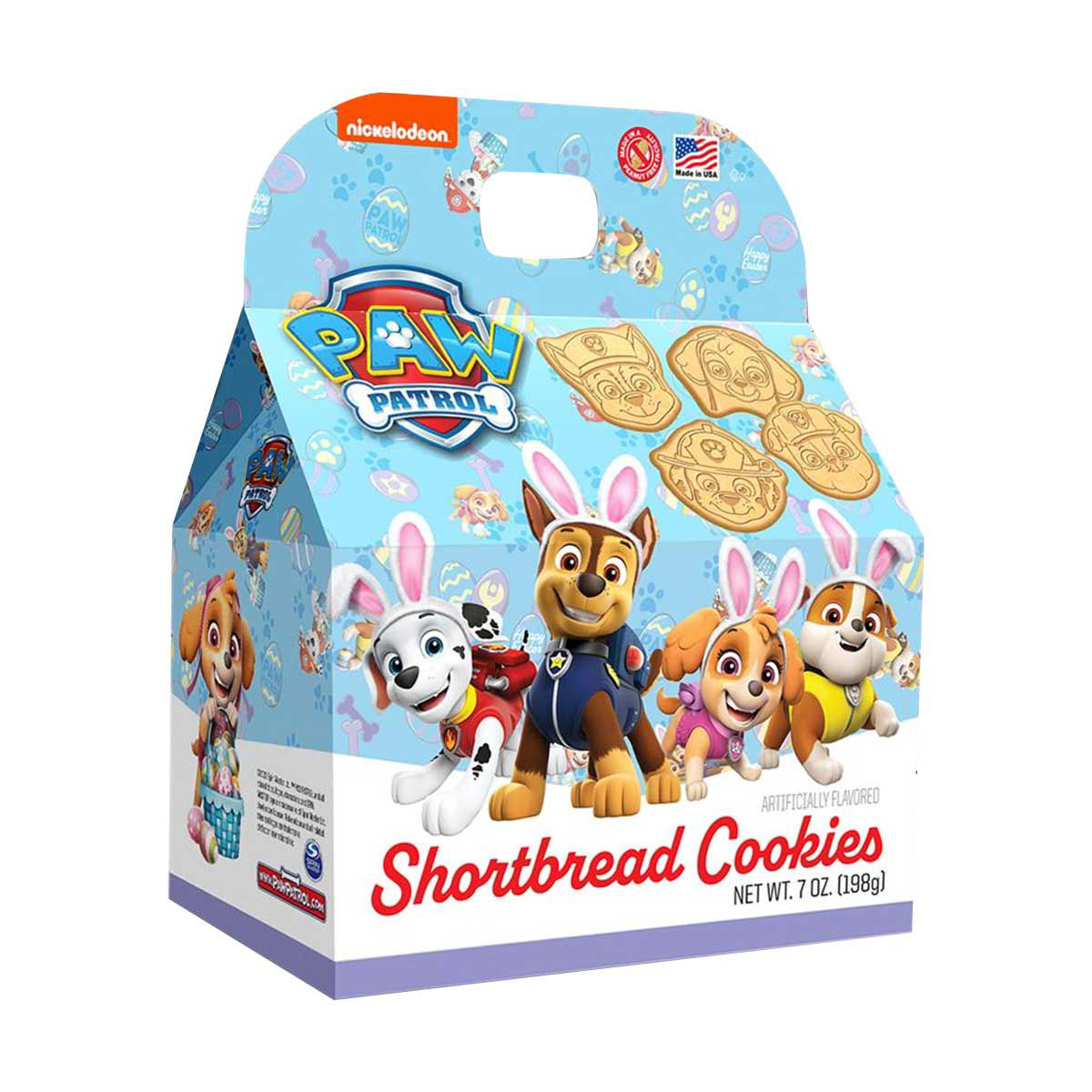 Buy Paw Patrol Shaped Shortbread Cookie Gable Box, 7 oz from Dollar ...