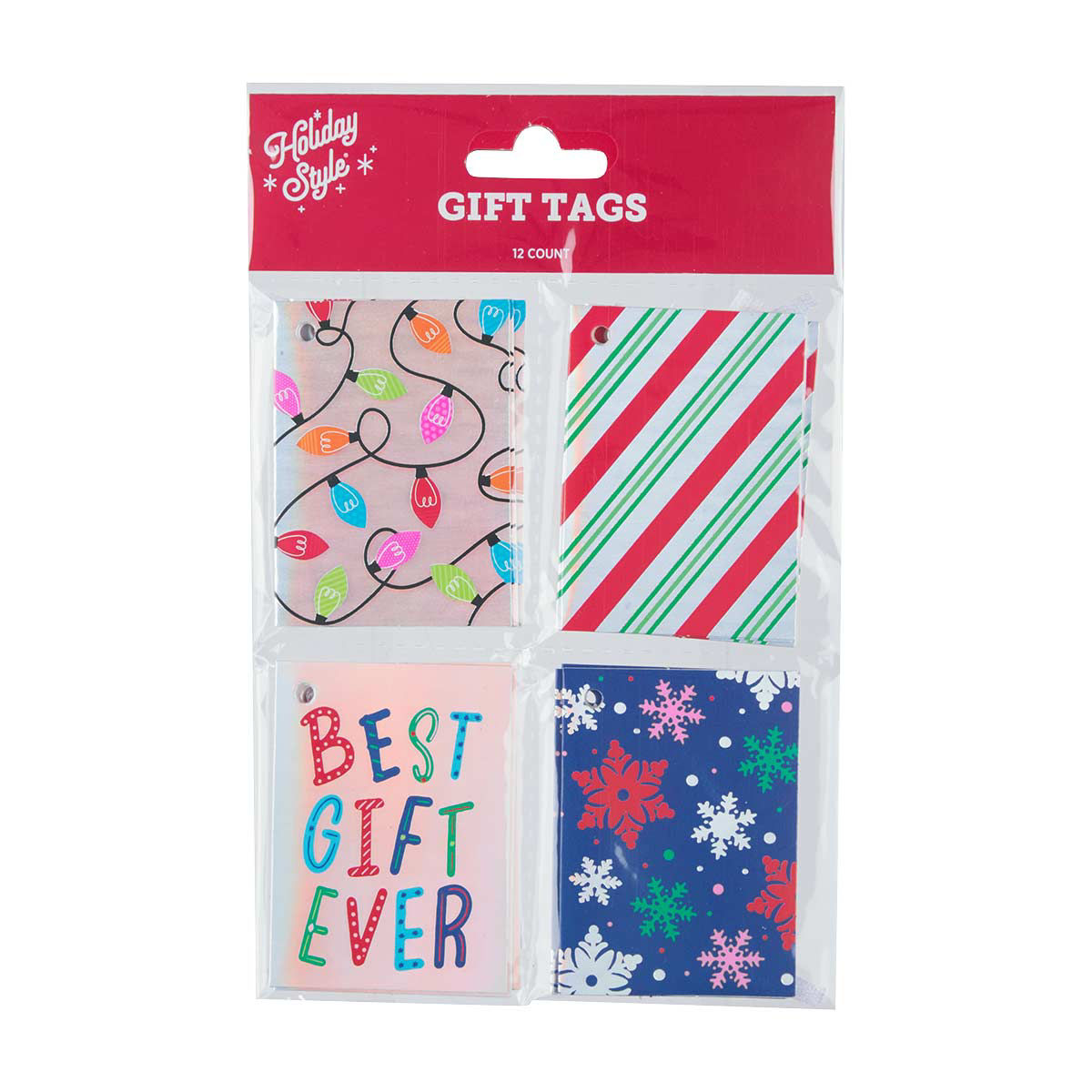 Buy Holiday Style Gift Tags, 12 pk - Assorted from Dollar General ...