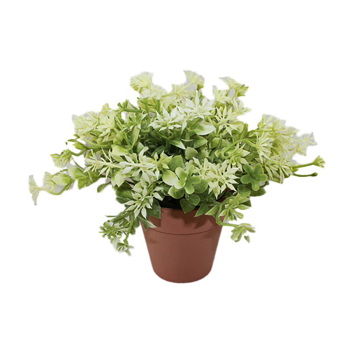 Artificial Greenery Arrangement in Terra Cotta Pot
