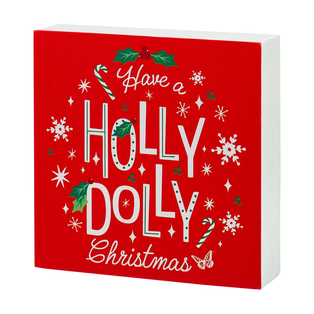 Dolly Parton Christmas Themed Decor, 4 in, Assorted