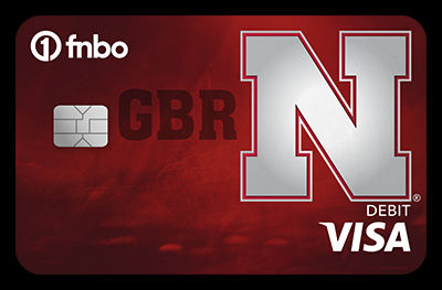 University of Nebraska Huskers Visa Debit Card | FNBO