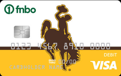 University of Wyoming - Cowboys Visa Debit Card | FNBO
