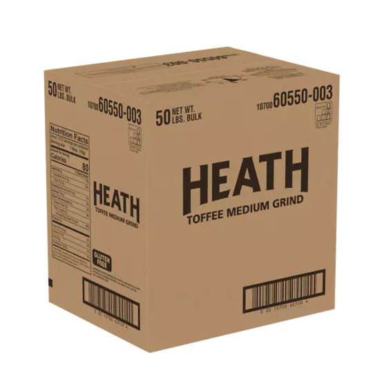 HEATH English Toffee Medium Grind Bits, 50 lb box