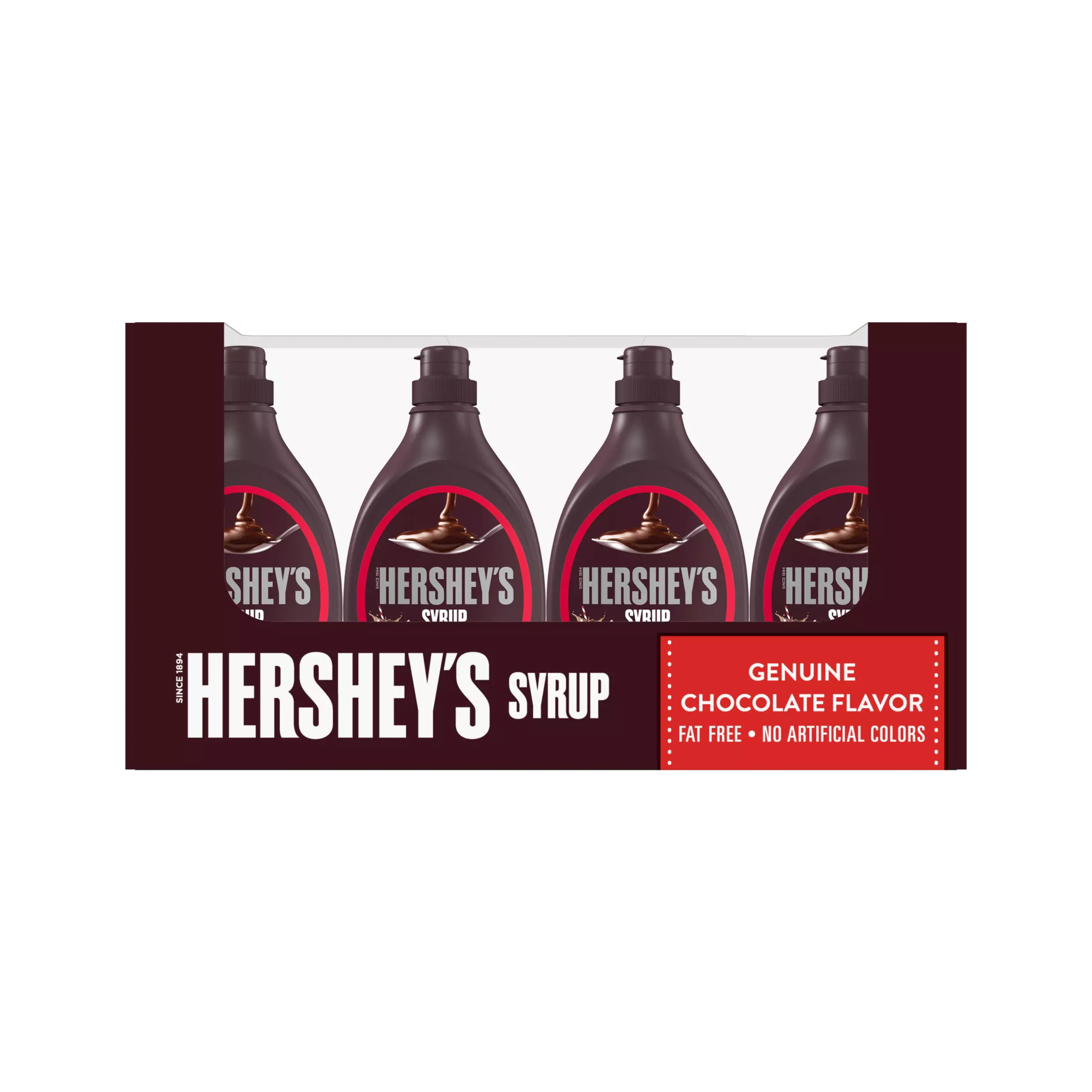 HERSHEY S Chocolate Syrup 36 lb box 24 bottles