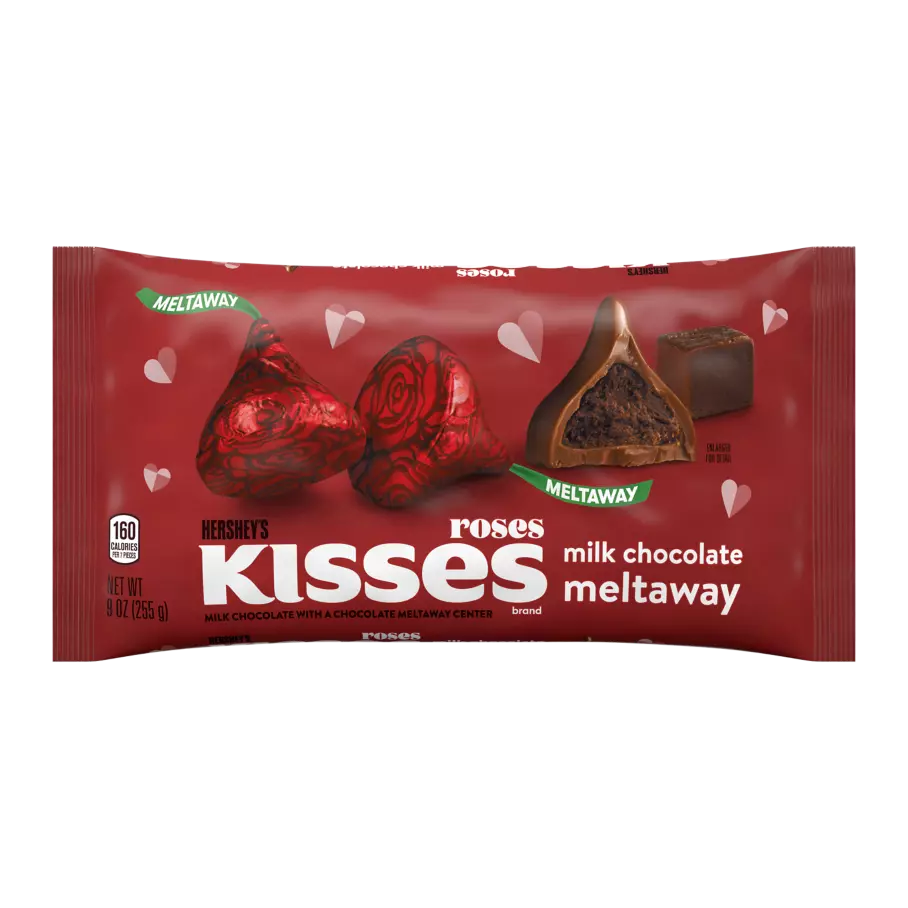 HERSHEY'S KISSES Chocolate Dipped Strawberry Candy, 9 oz bag HERSHEY'S KISSES Chocolate Dipped Strawberry Candy, 9 oz bag