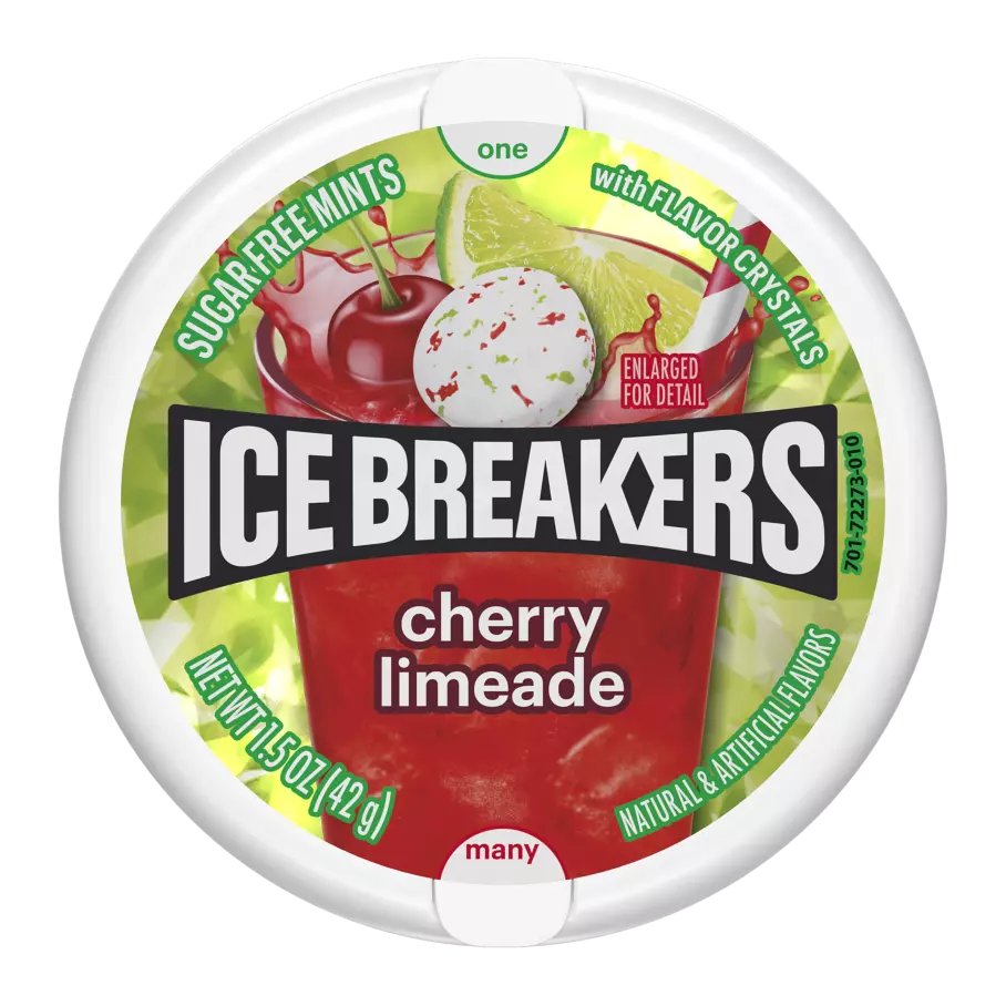 ICE BREAKERS DUO Strawberry Sugar Free Mints, 1.3 oz puck ICE BREAKERS DUO Strawberry Sugar Free Mints, 1.3 oz puck