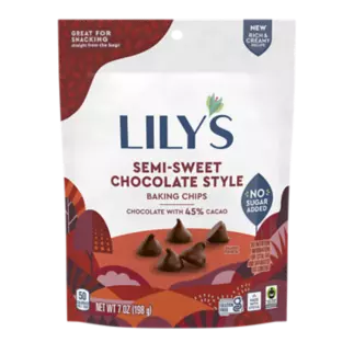 LILY S Peanut Butter Flavor Baking Chips 7 oz pouch