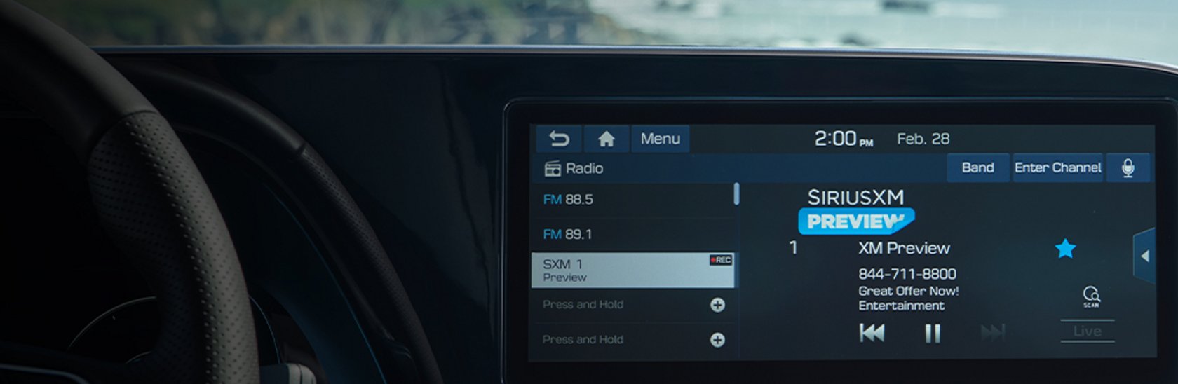 Sirius Radio In Car