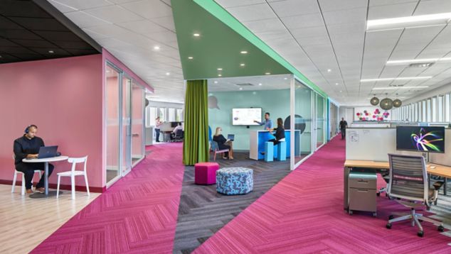 Workplace & Office Carpet Tile & Resilient Flooring by Interface