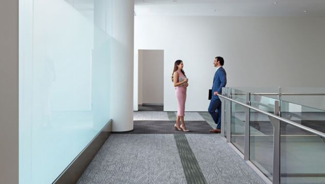 Rising Signs | Commercial Carpet Tile & Resilient Flooring | Interface