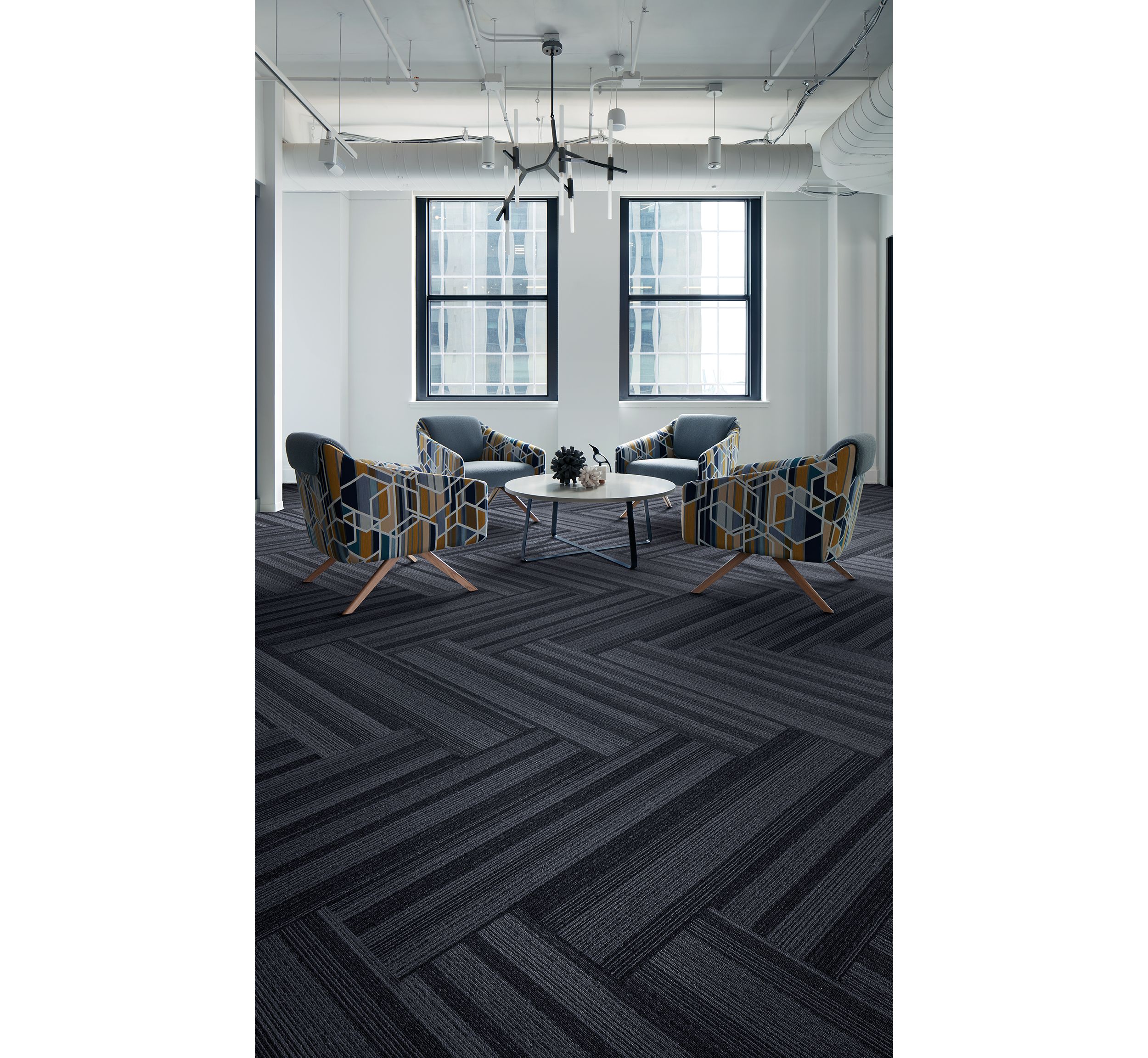 Translucent: Night Lights Collection Carpet Tile by Interface