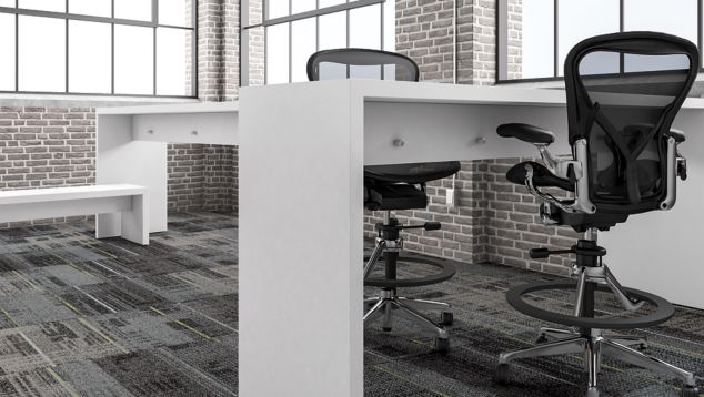 Aerial | Commercial Carpet Tile & Resilient Flooring | Interface