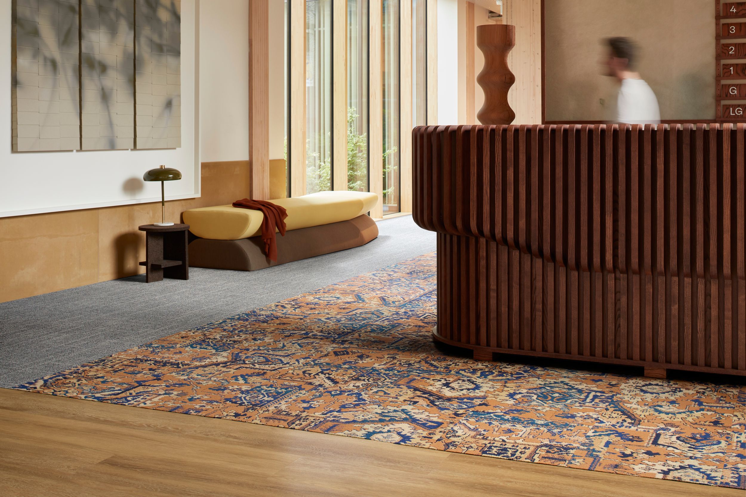 Antiquities: Past Forward Collection Carpet Tile by Interface