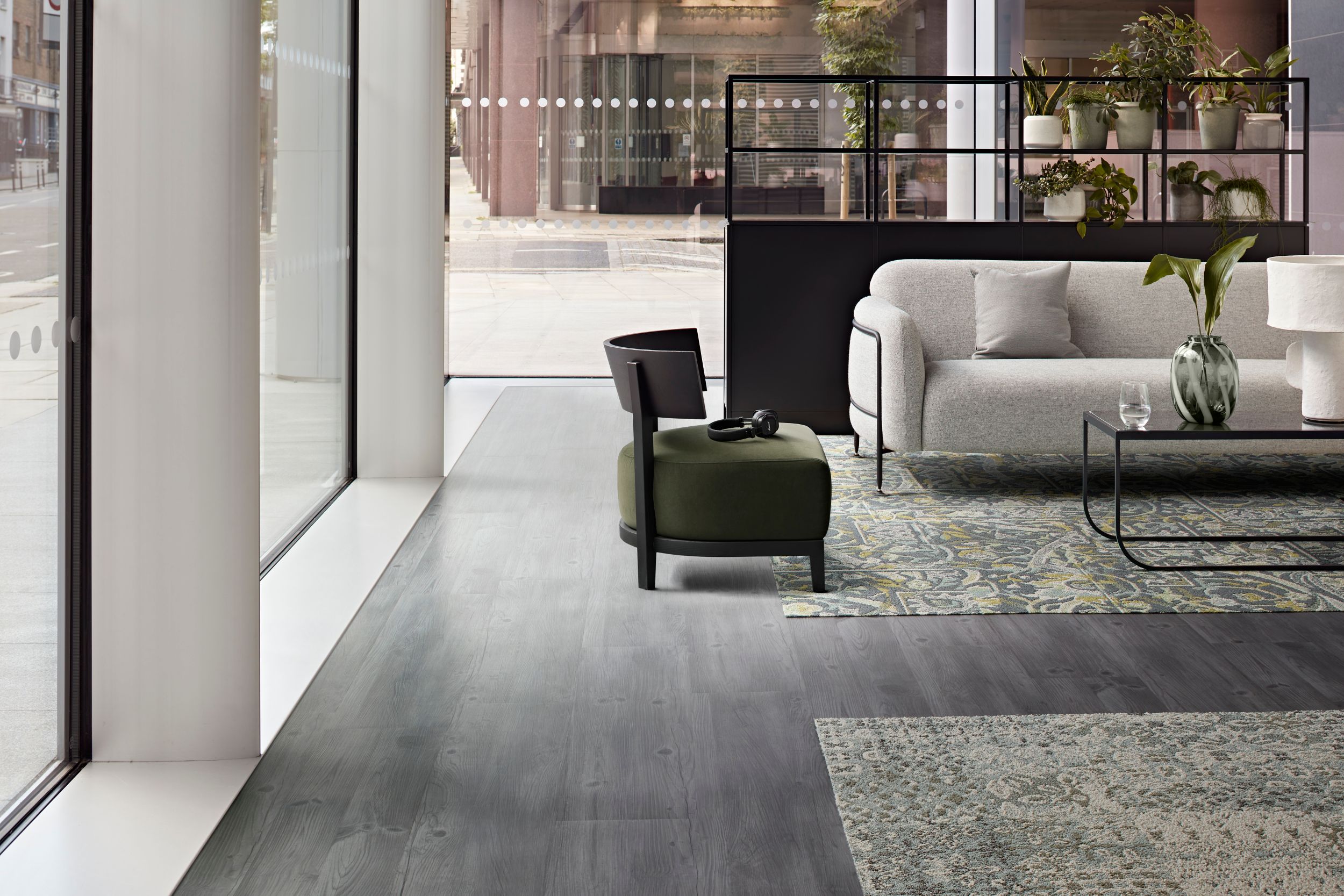 Rekindled: Past Forward Collection Carpet Tile by Interface