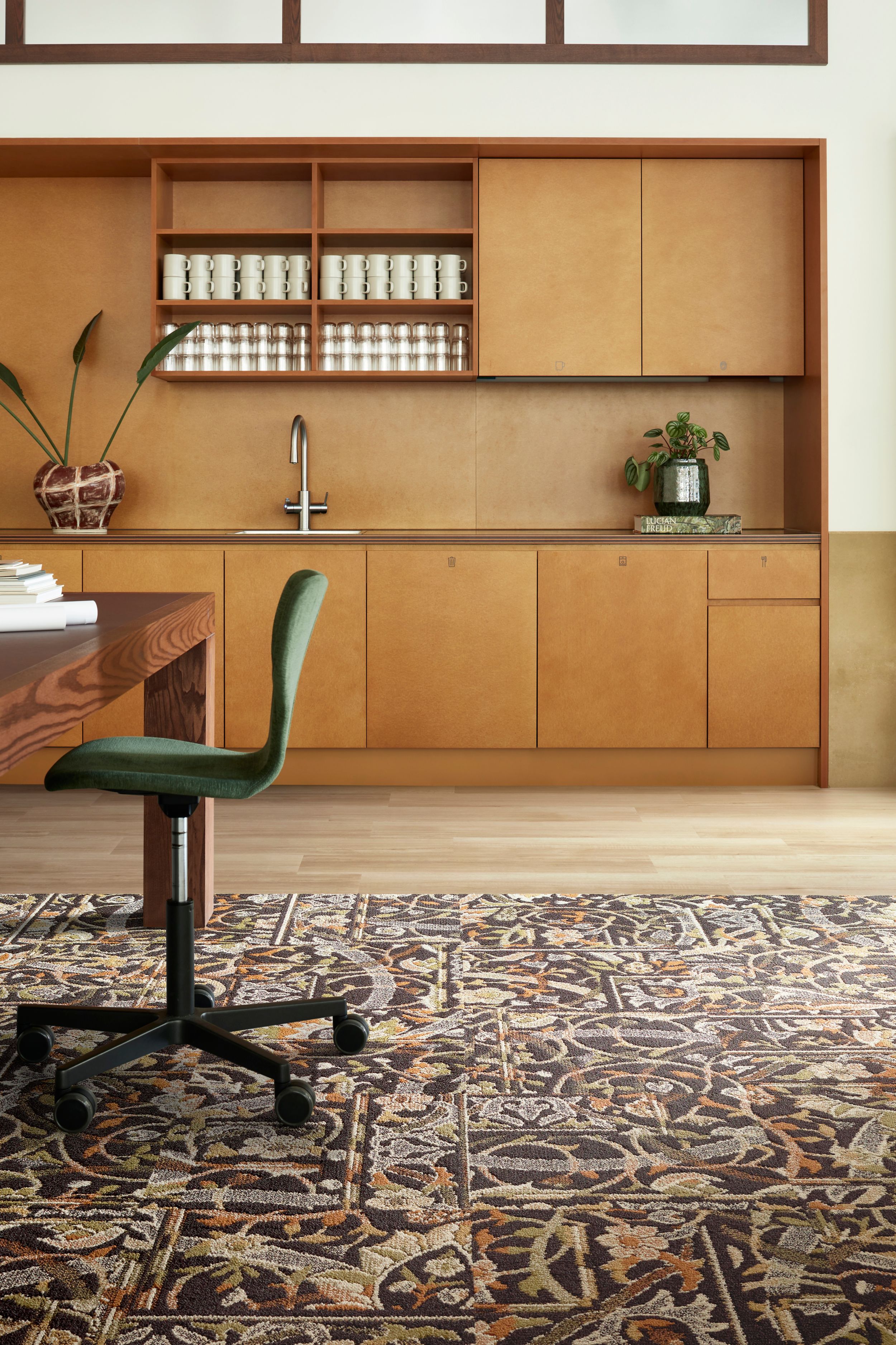 Arley: Past Forward Collection Carpet Tile by Interface