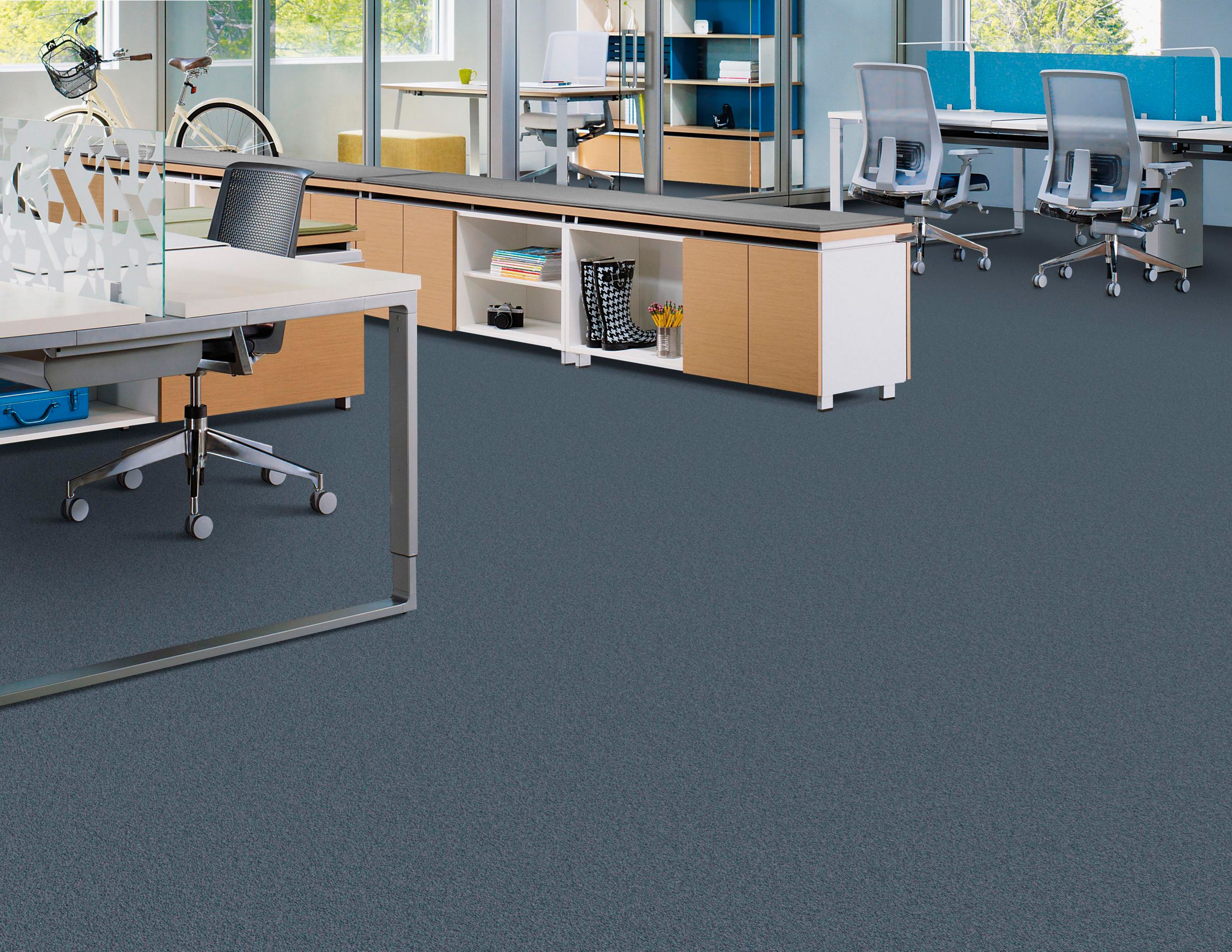 Basics Plus FLOR: Commercial Carpet Tile by Interface