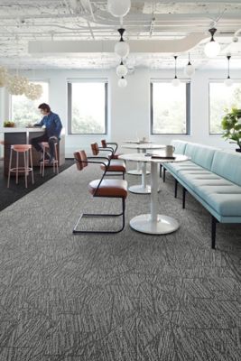 Binary Code: Rising Signs Collection Carpet Tile by Interface