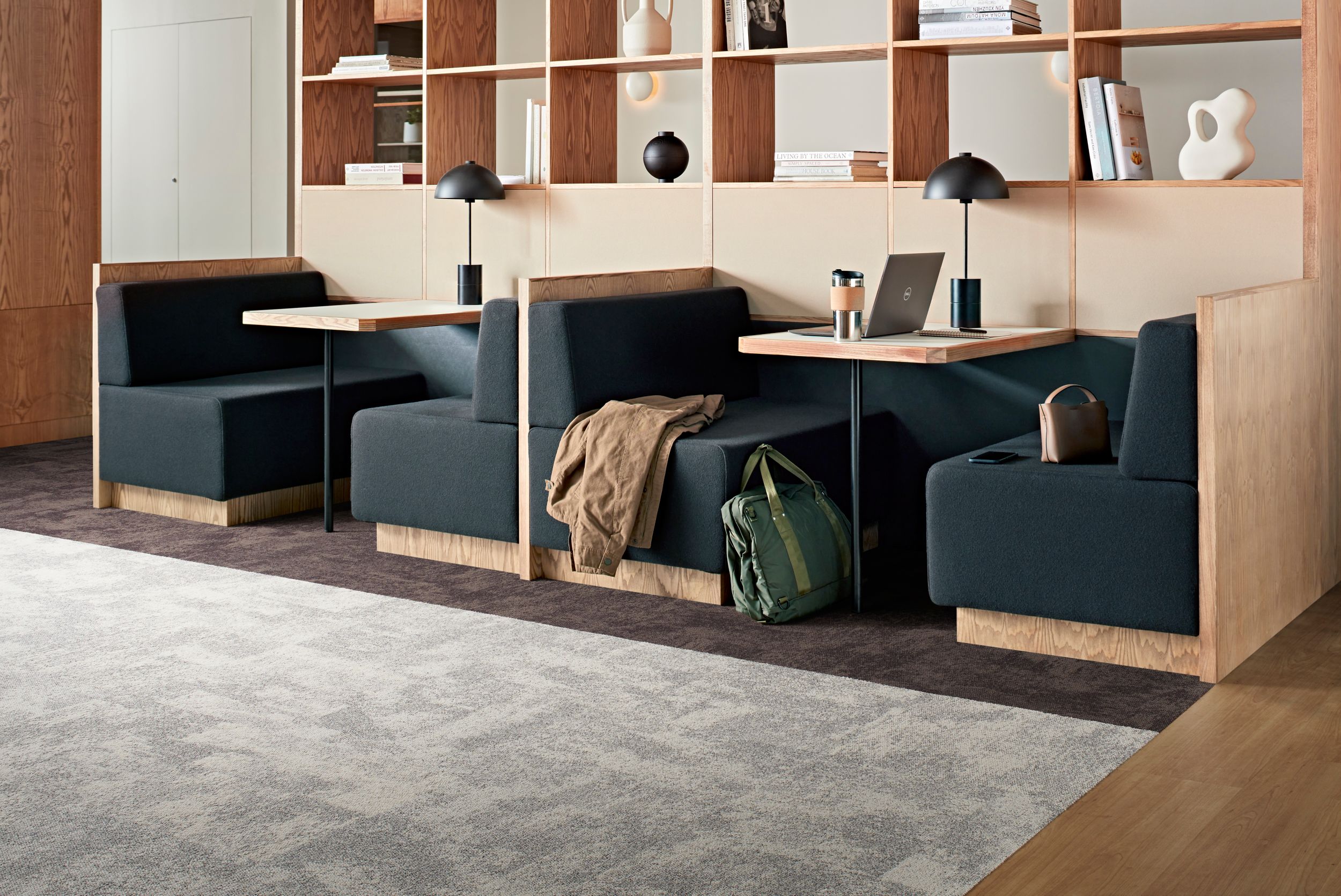 CE100: Connected Ethos Collection Carpet Tile by Interface