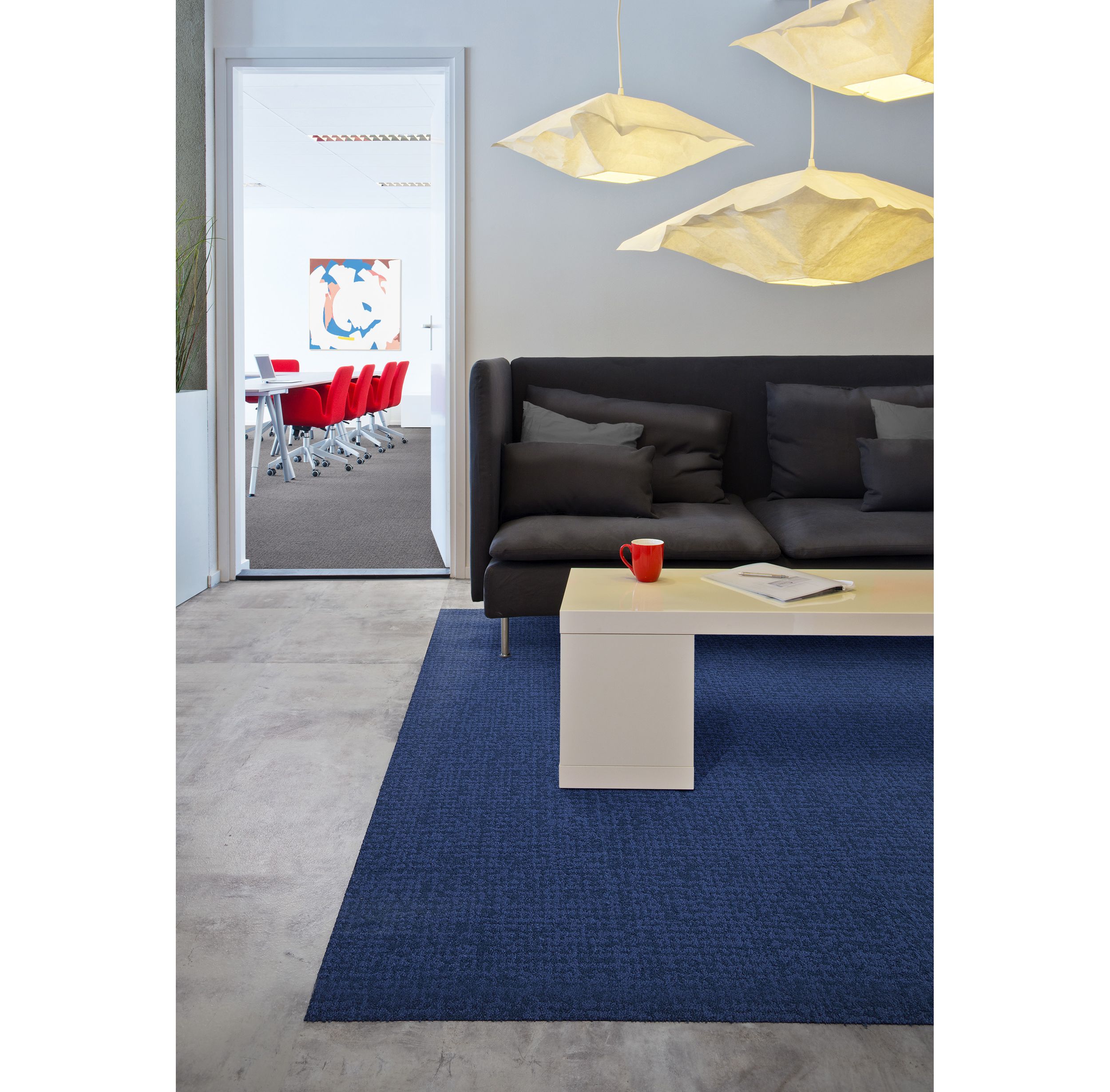 ChromaBase: ChromaFlex Collection Carpet Tile by Interface