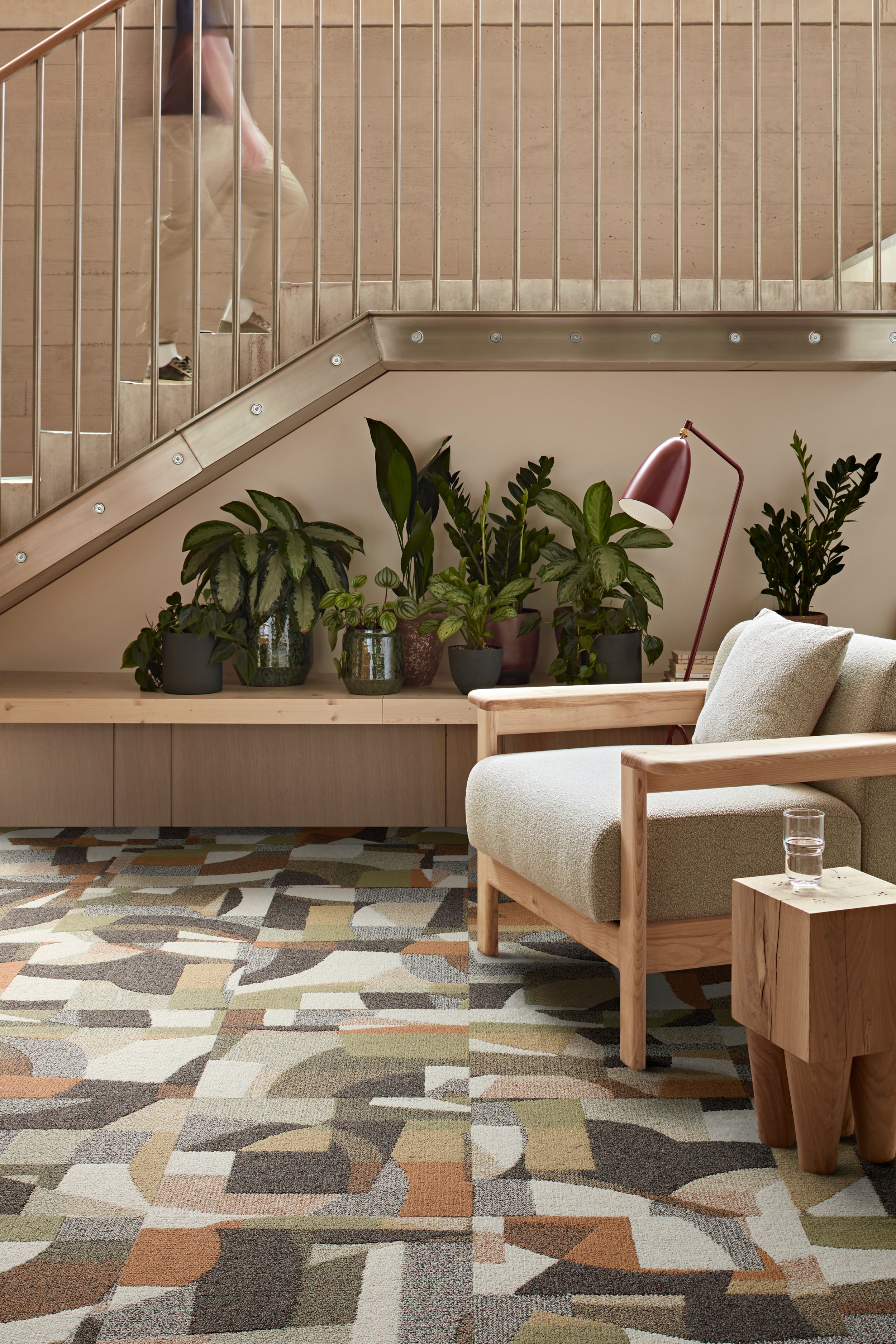 Circa Then: Past Forward Collection Carpet Tile by Interface