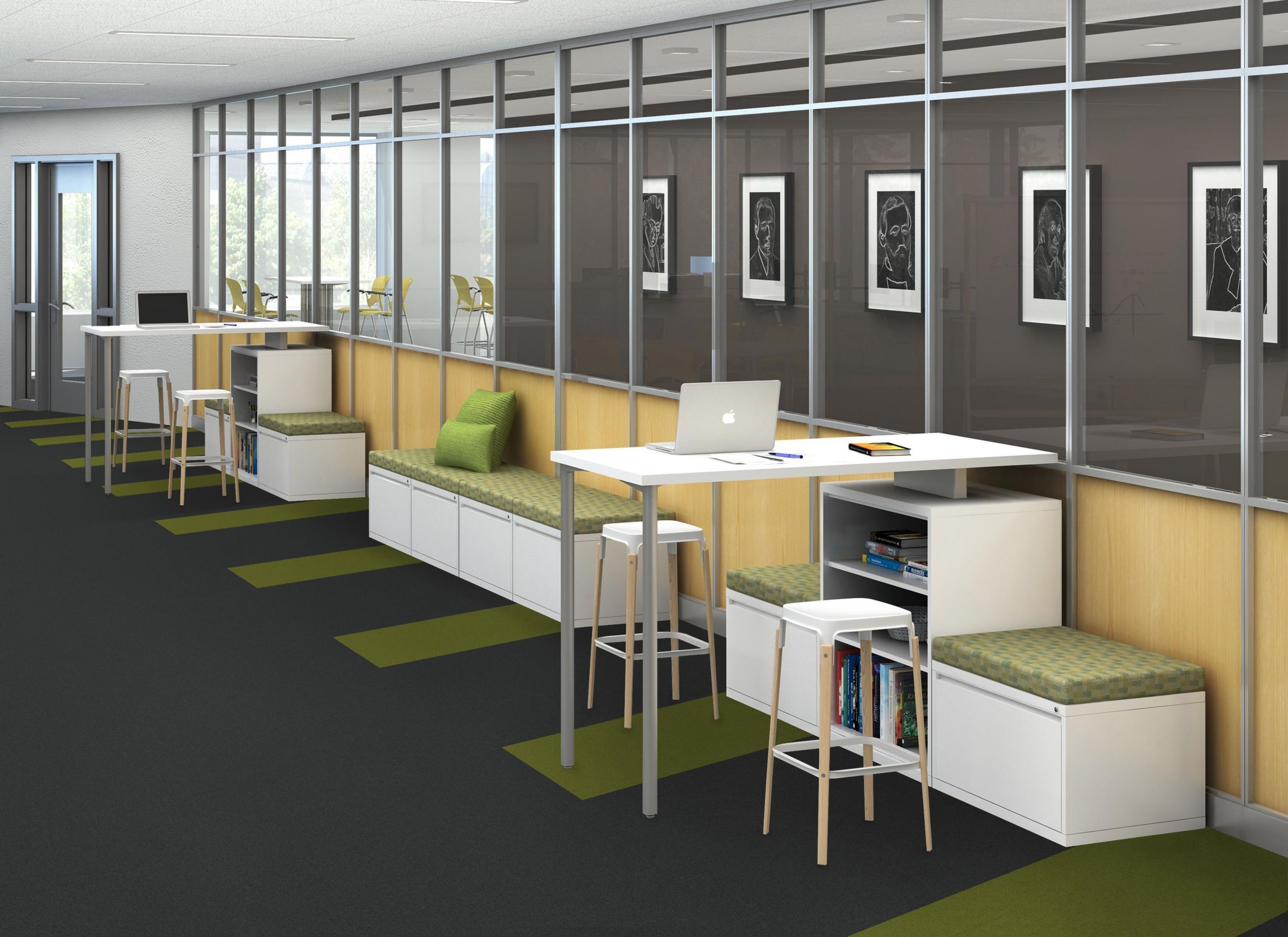 Colour Me 16oz: Commercial Carpet Tile by Interface
