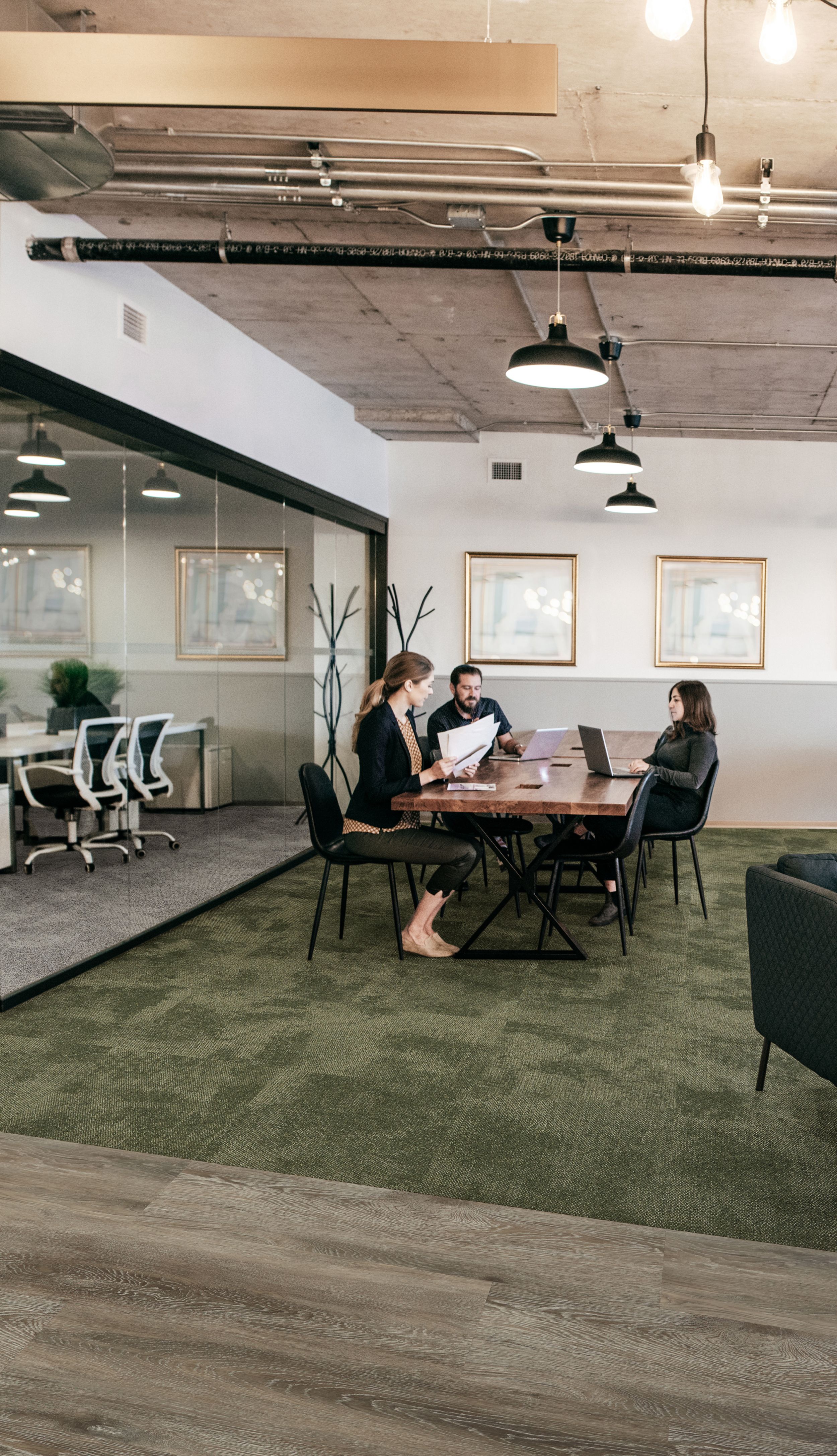 Composure Colours: Composure II Collection Carpet Tile by Interface