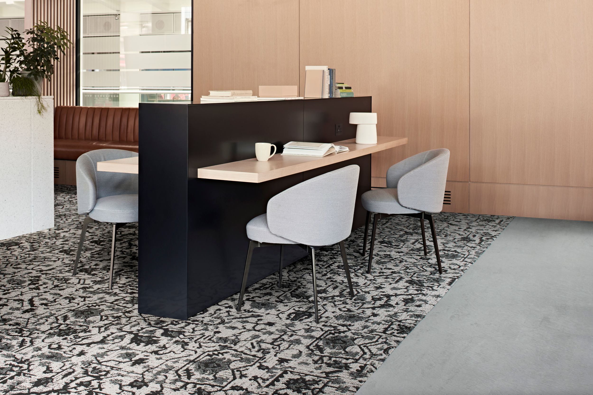 Decades: Past Forward Collection Carpet Tile by Interface
