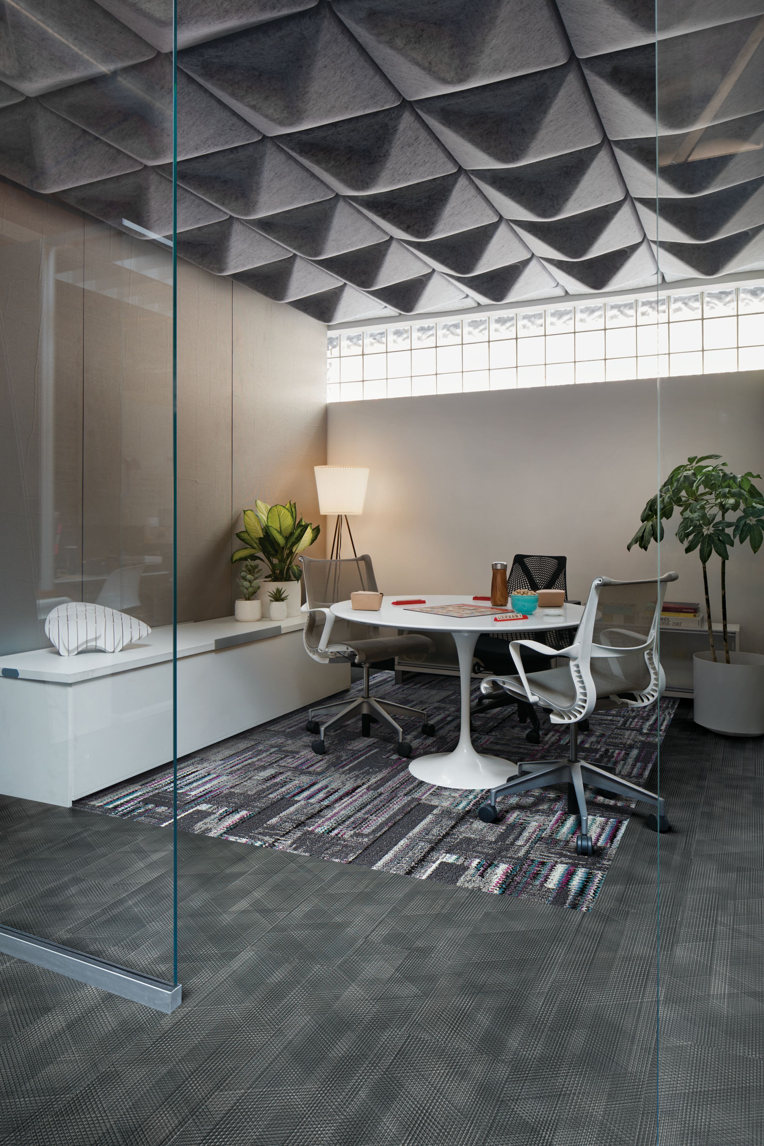 Hard Drive: Visual Code Collection Carpet Tile by Interface