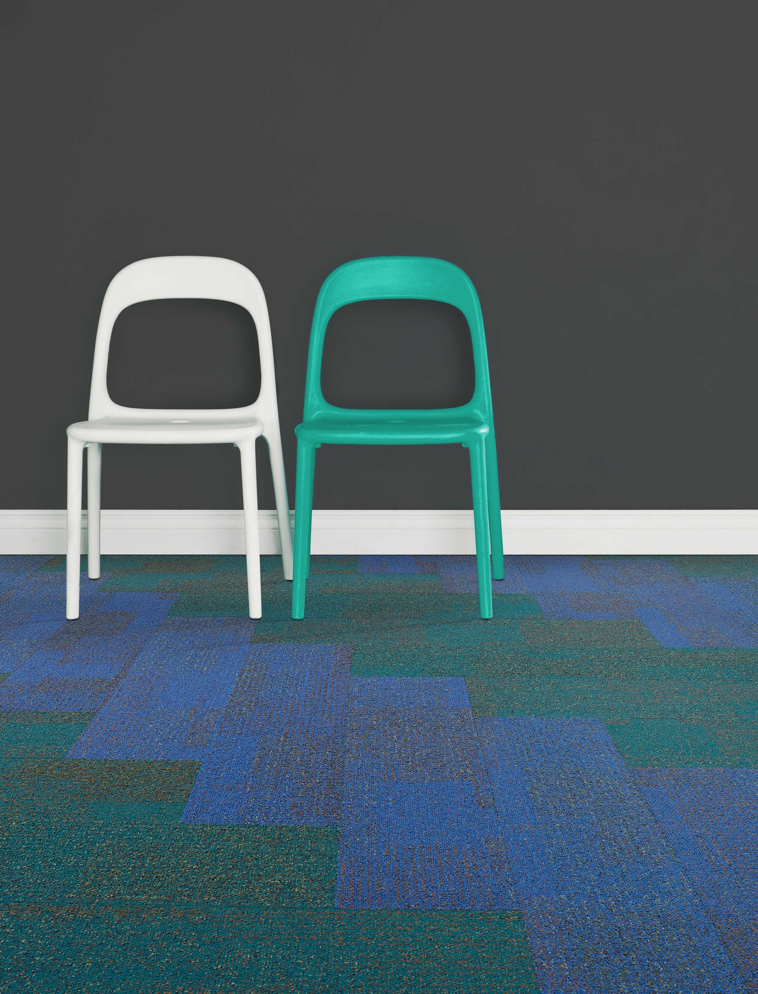 Flow Brights: Flow Brights and Stripes Collection Carpet Tile by Interface